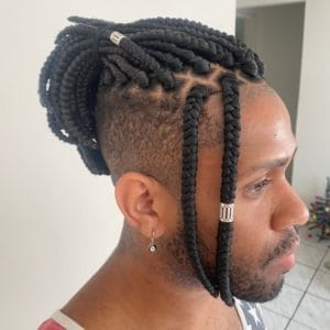 50 Stylish Braids for Black Men in 2026 (with images) | Men Hairstyles ...